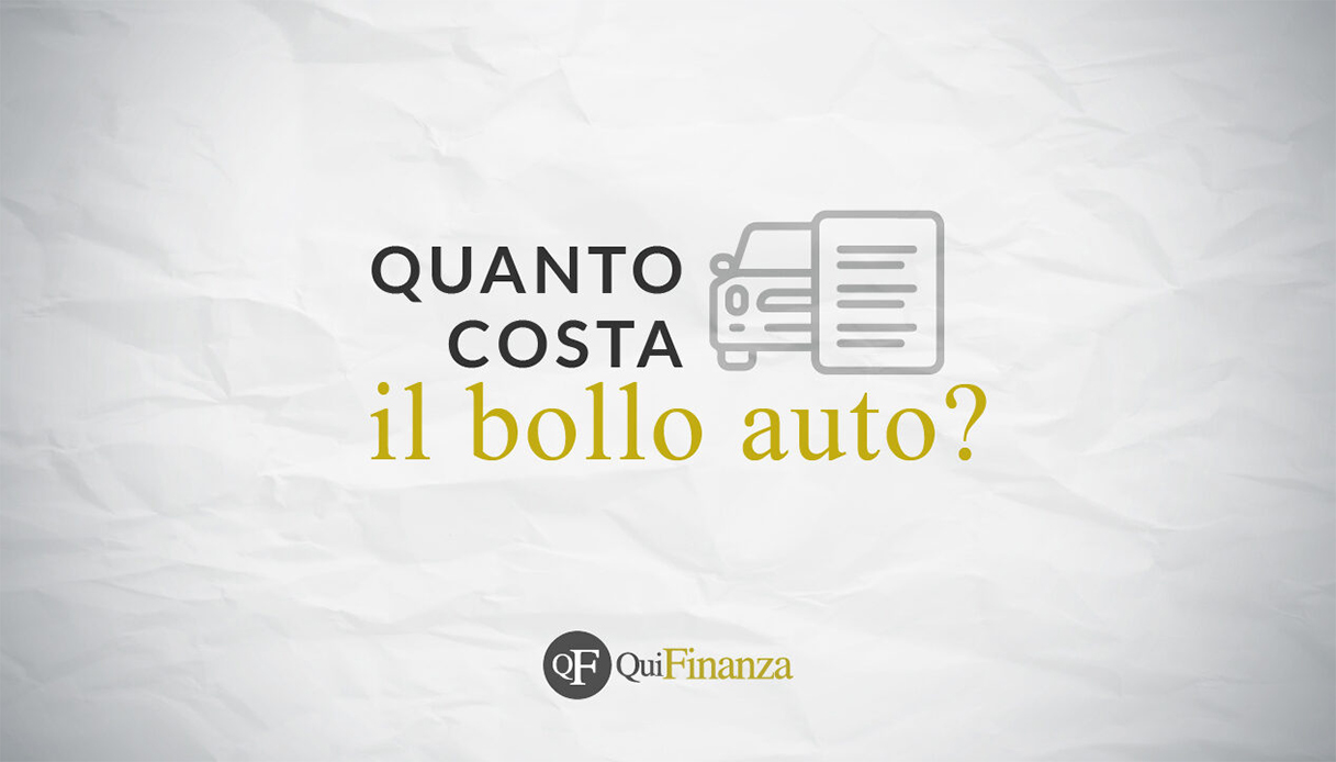 Bollo auto: quanto costa e quando non si deve pagare